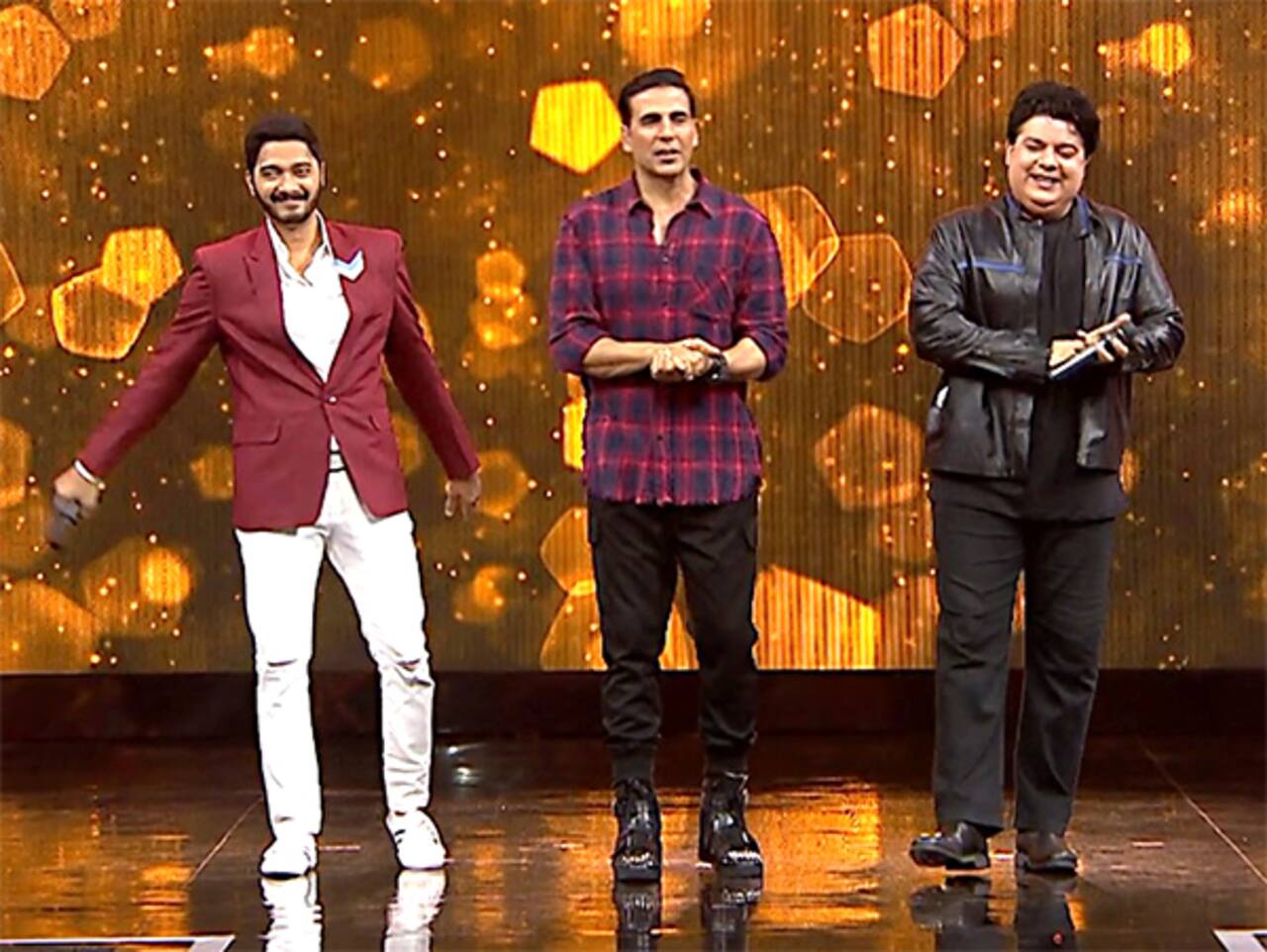 The Great Indian Laughter Challenge: Sajid Khan and Shreyas Talpade ...