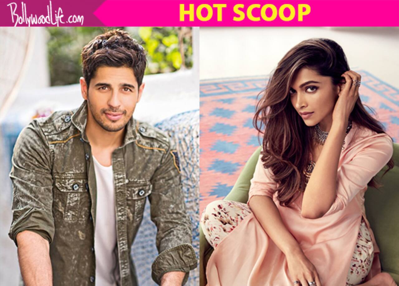 Exclusive! Deepika Padukone and Sidharth Malhotra are SECRETLY doing a ...