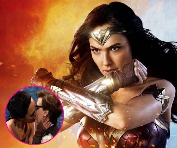 Wonder Woman Actress Gal Gadot Kisses Kate Mckinnon On Saturday Night