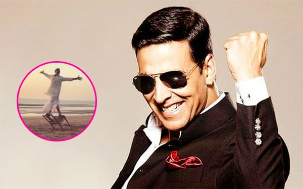 As he wraps up Gold, Akshay Kumar shows how he is more agile in a dhoti ...