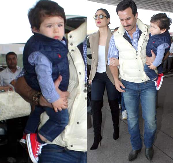 Countdown begins! Baby Taimur takes off to Pataudi to celebrate his ...