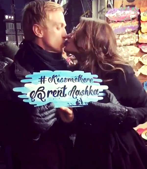 Aashka Goradia and Brent Goble share a kiss in Manali and their video is just too cute ...