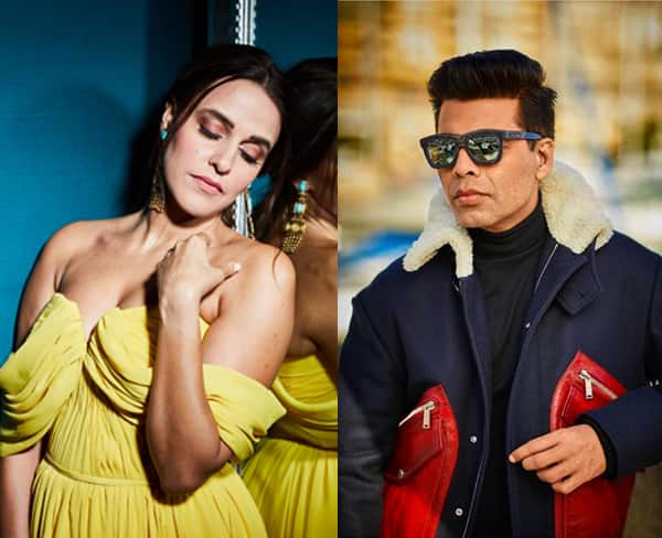 Karan Johar to Neha Dhupia: I want you to stop wearing bed linen ...