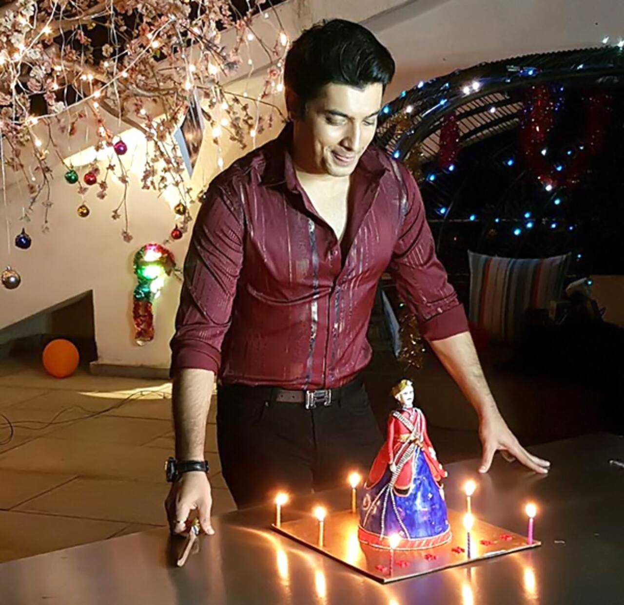 Ssharad Malhotra launches the poster of his short film Prem Gajra Aur Chilli Chicken on his ...