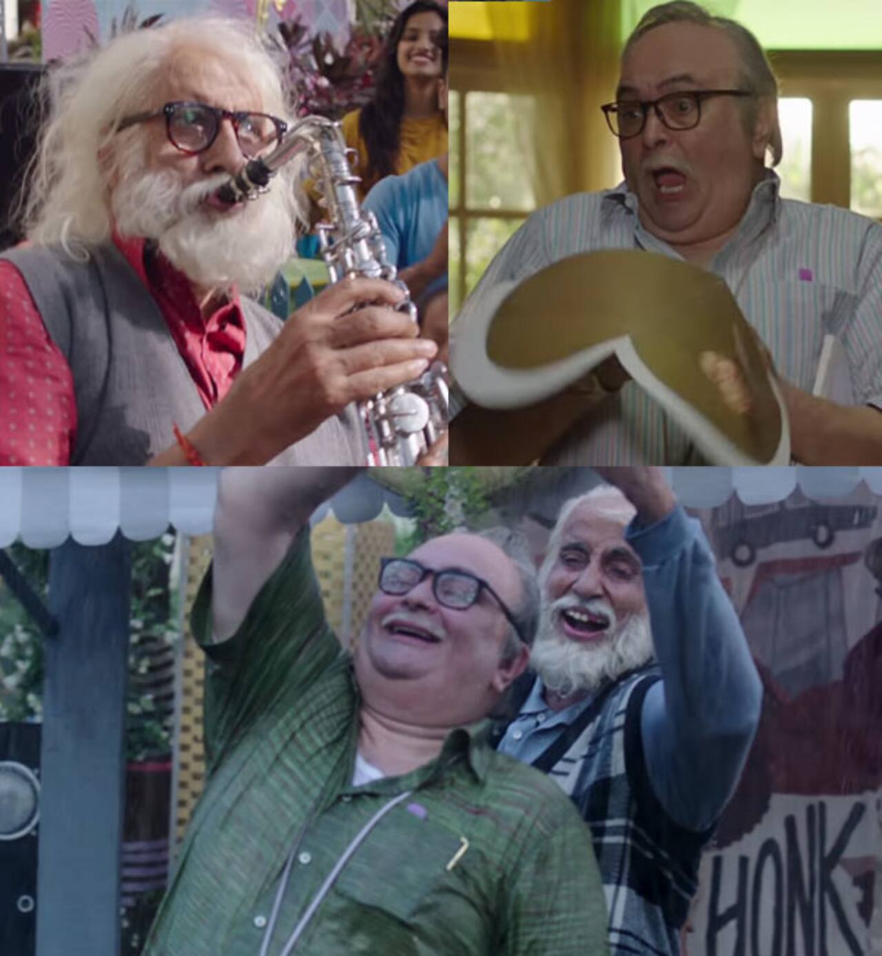102 Not Out Teaser: Amitabh Bachchan and Rishi Kapoor's unusual love ...