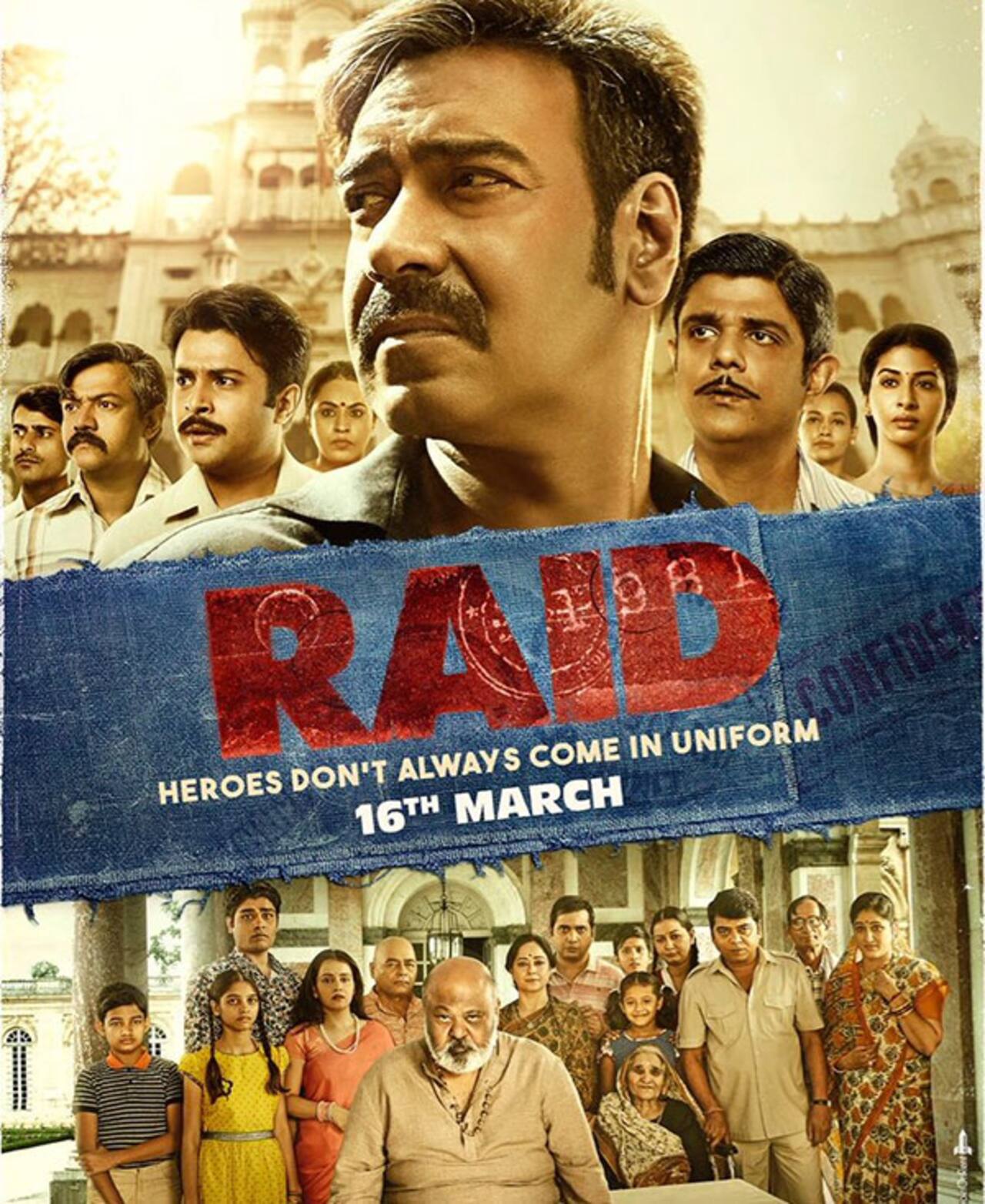 Raid poster: Ajay Devgn's swag as Deputy Commissioner Amay Patnaik will ...