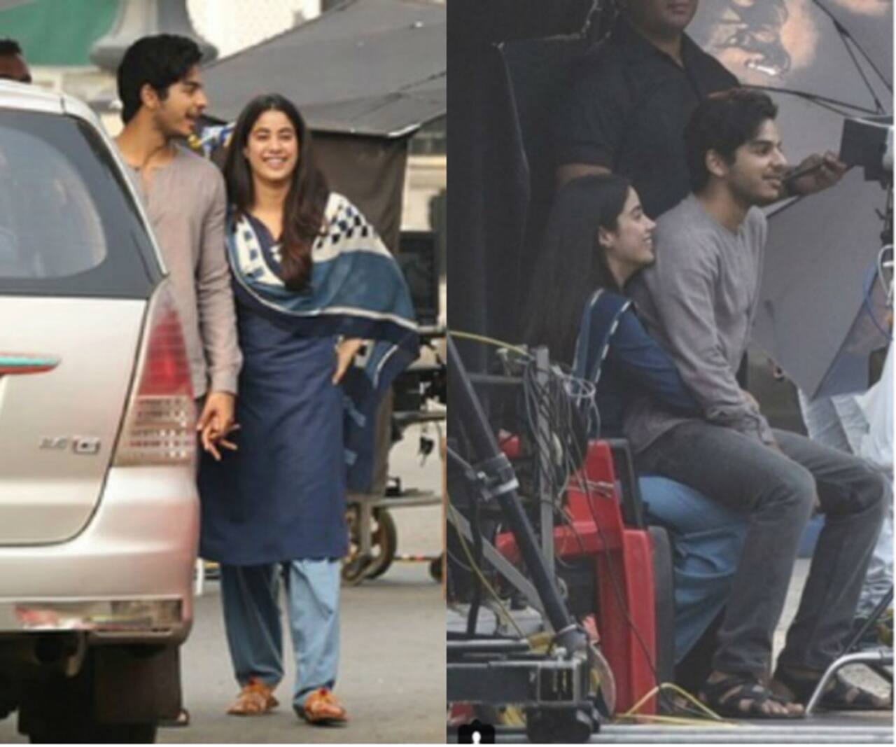 These pictures of Janhvi Kapoor and Ishaan Khatter holding hands will ...