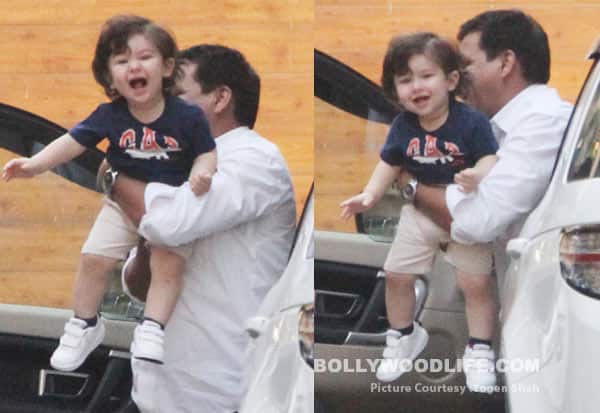 How we wish we could radiate happiness just like Taimur as we step out ...