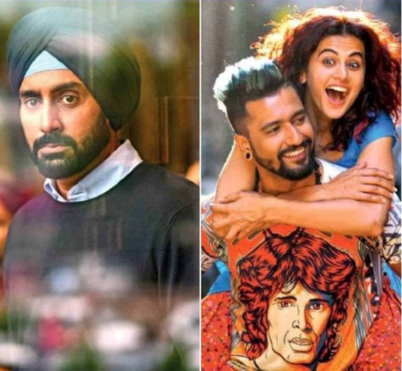 Manmarziyaan first look out! Abhishek Bachchan looks intense but Taapsee and Vicky's fresh ...