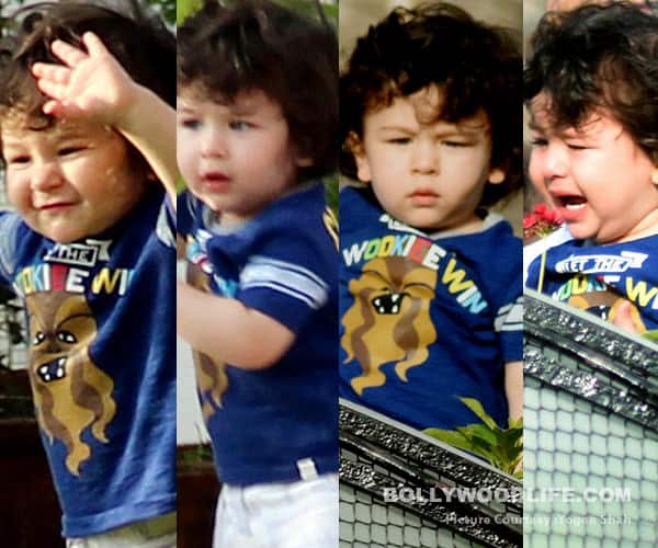 Taimur Ali Khan goes from squealing with joy to being curious to cranky ...