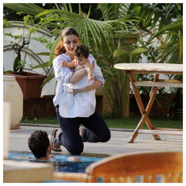 Taimur and Inaaya make yet another joint appearance and we can't help ...