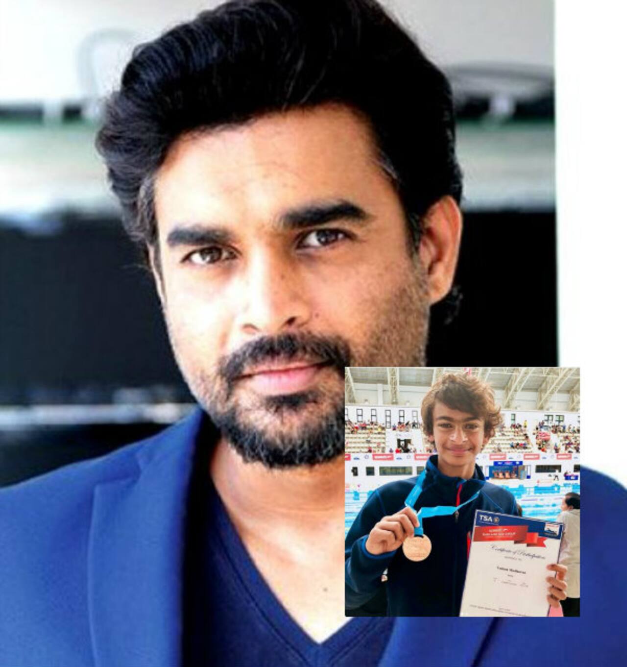 Madhavan's son Vedant wins his first medal for India and the actor can ...