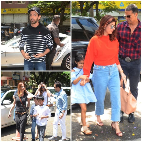 Hrithik Roshan and ex-wife Sussanne Khan join Akshay Kumar and family ...