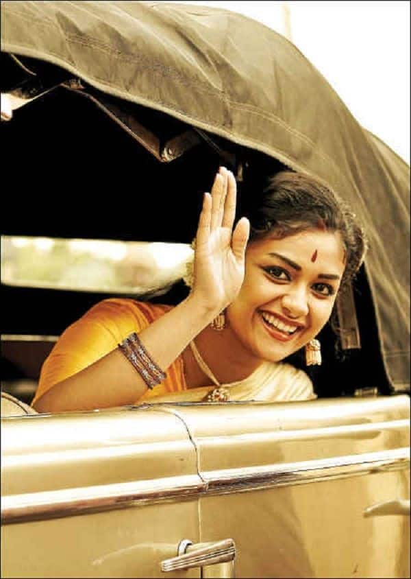 Mahanati stills: Keerthy Suresh and Dulquer Salmaan as Savithri and ...