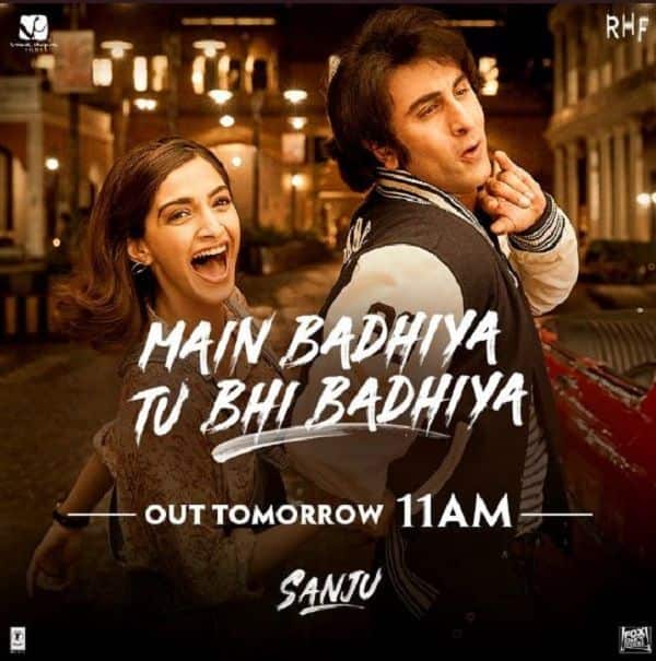 Sanju song Badhiya: You will get to watch Ranbir Kapoor lip-syncing to ...