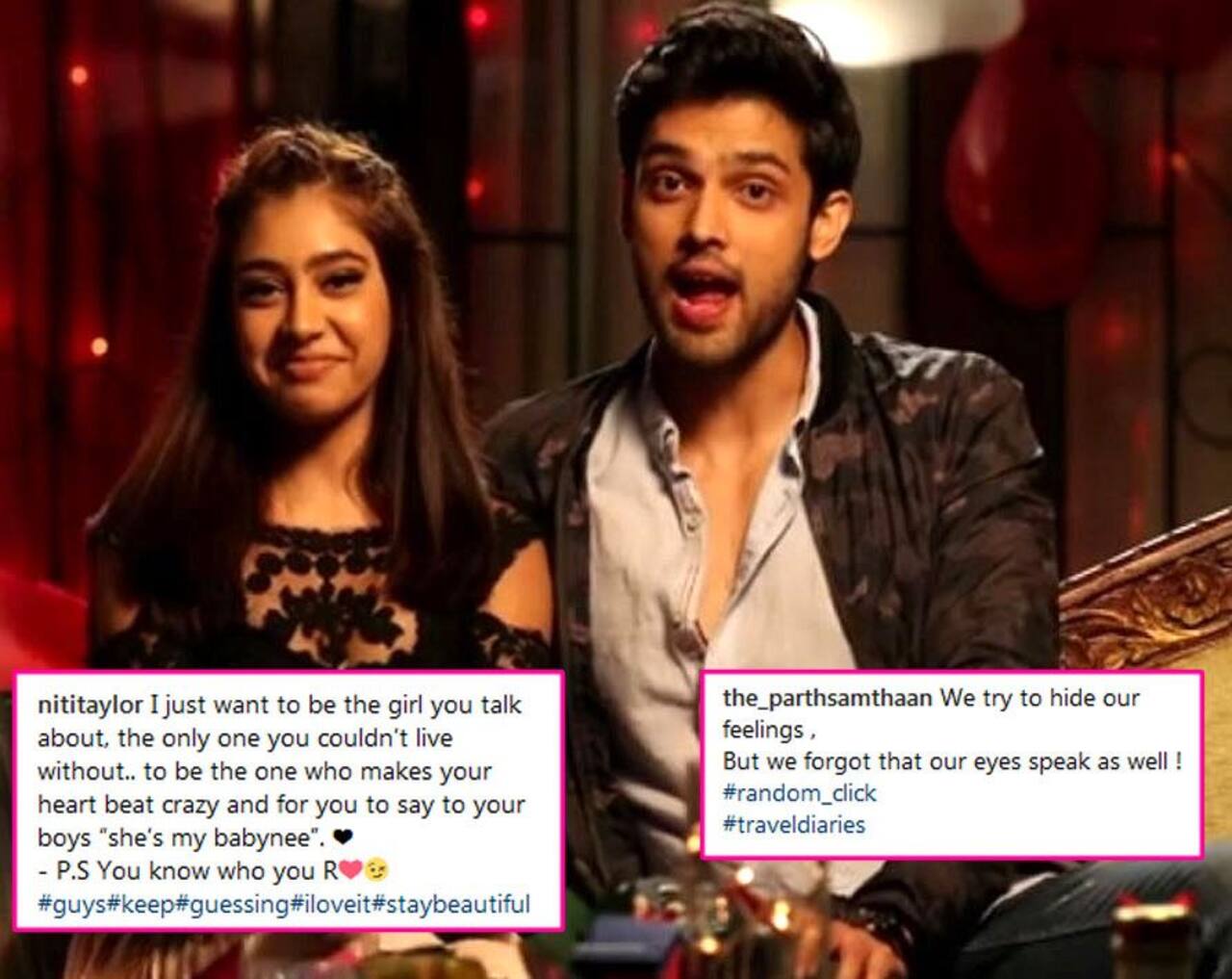 Is something brewing between Kaisi Yeh Yaariaan actors Parth Samthaan ...