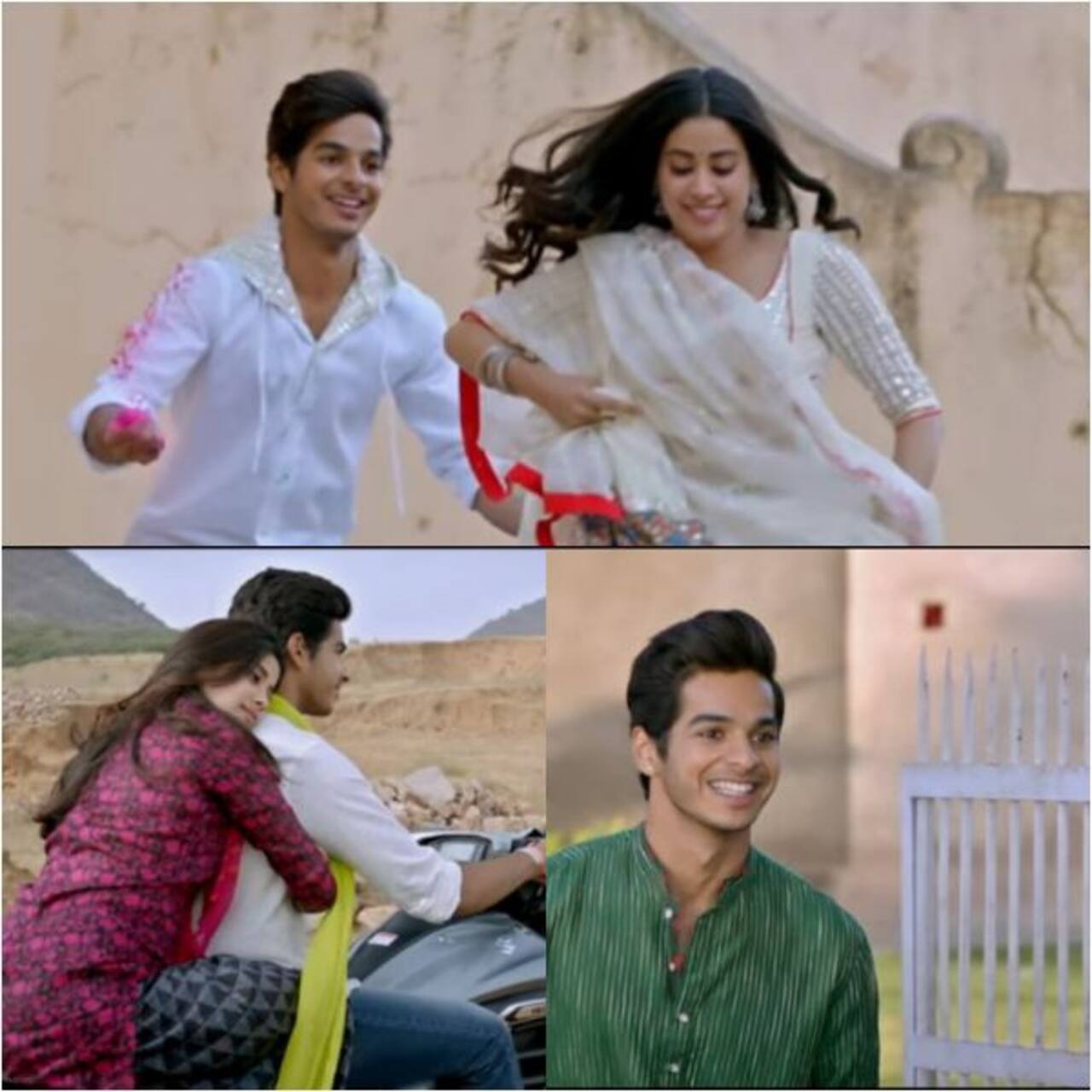 Dhadak Title track: A lovestruck Ishaan Khattar trying to catch a ...