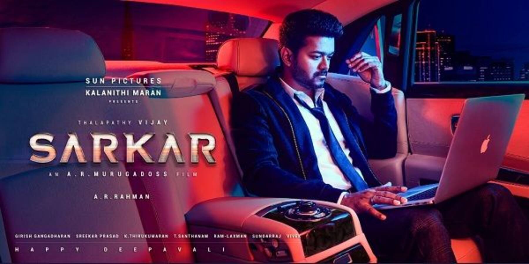 Sarkar new poster: An intense looking Thalapathy Vijay will make you ...