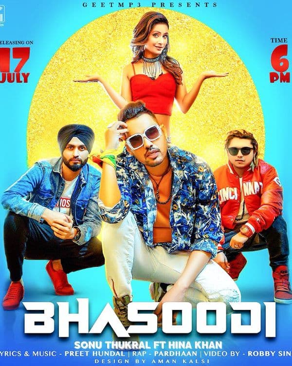 Check out the first look of Hina Khan's music video Bhasoodi - view pic ...