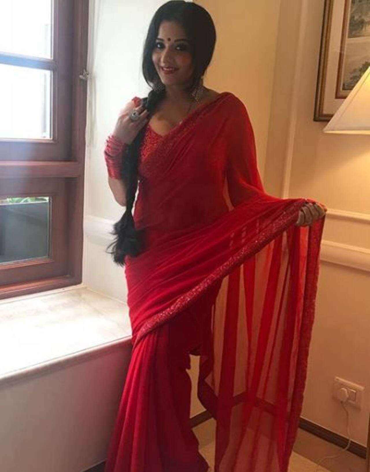 Monalisa reveals her look as Mohona from Gul Khan's Nazar - Bollywood ...