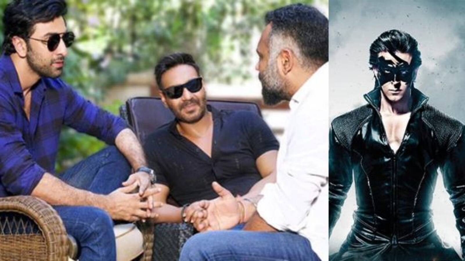 Ajay Devgn-Ranbir Kapoor's Luv Ranjan film to clash with Hrithik Roshan's Krrish 4 in Christmas ...