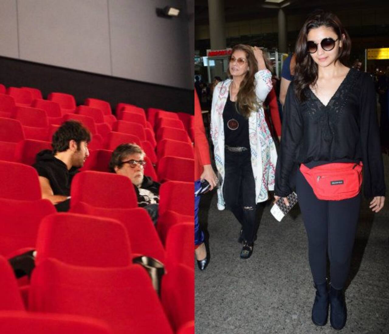 [In pics] While Ranbir Kapoor and Amitabh Bachchan watch Mission ...