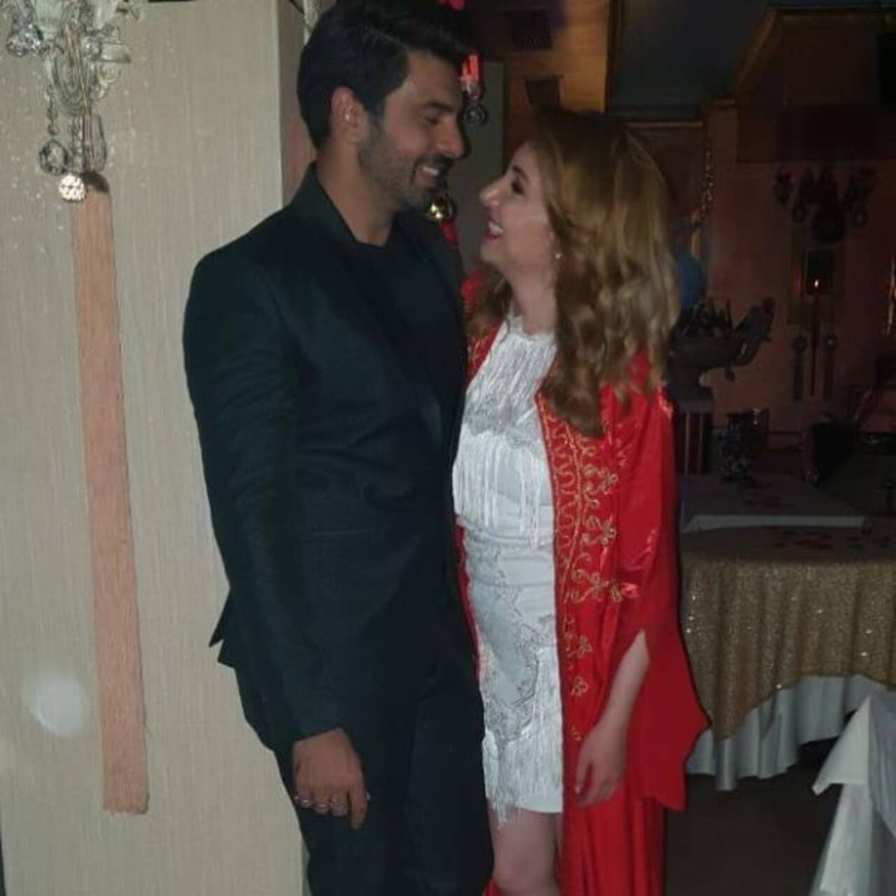 Partners actor Vipul Roy gets engaged to girlfriend Melis Atici in ...