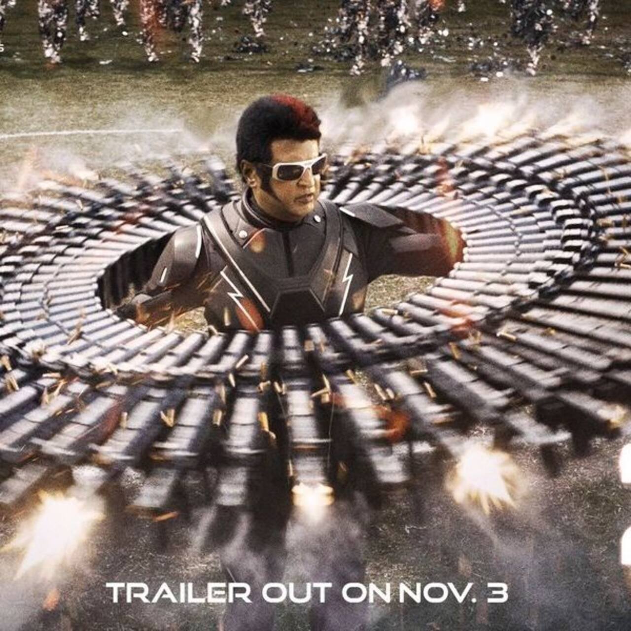 This latest poster of 2.0 with Rajinikanth as Chitti The Robot will add ...