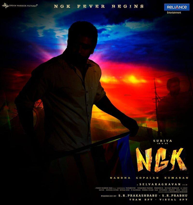 NGK new poster out! Suriya is waiting to come out of darkness and into ...