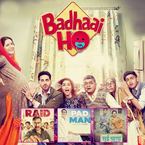 Badhaai Ho BEATS Raid, Pad Man and Sui Dhaaga to become sixth highest ...