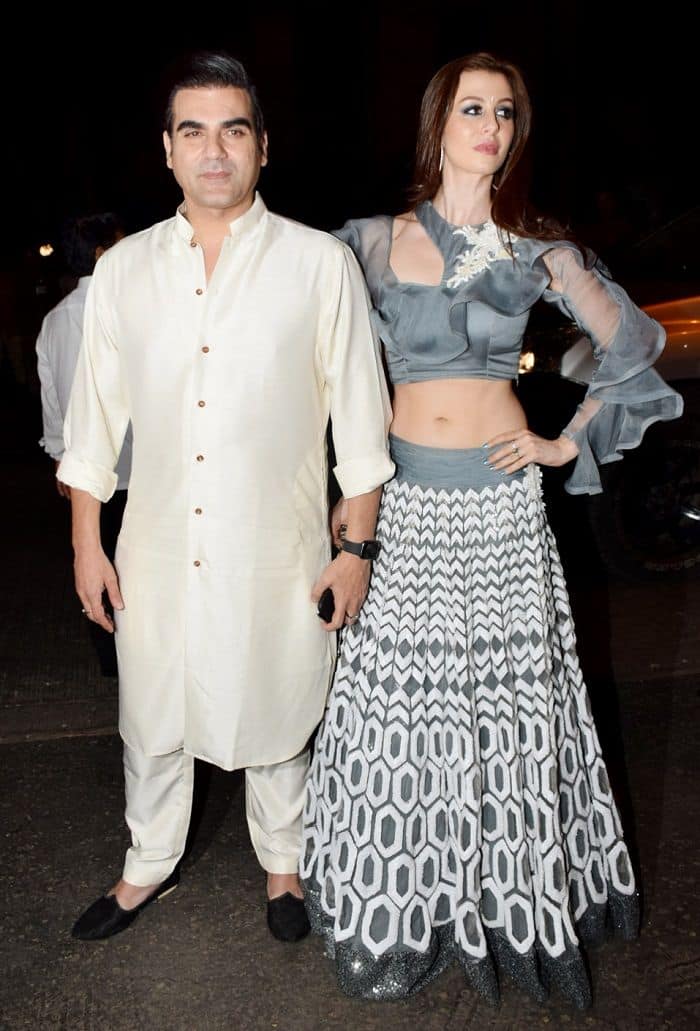 Shraddha Kapoor, Kriti Sanon, Arbaaz Khan - Georgia light up Ekta ...