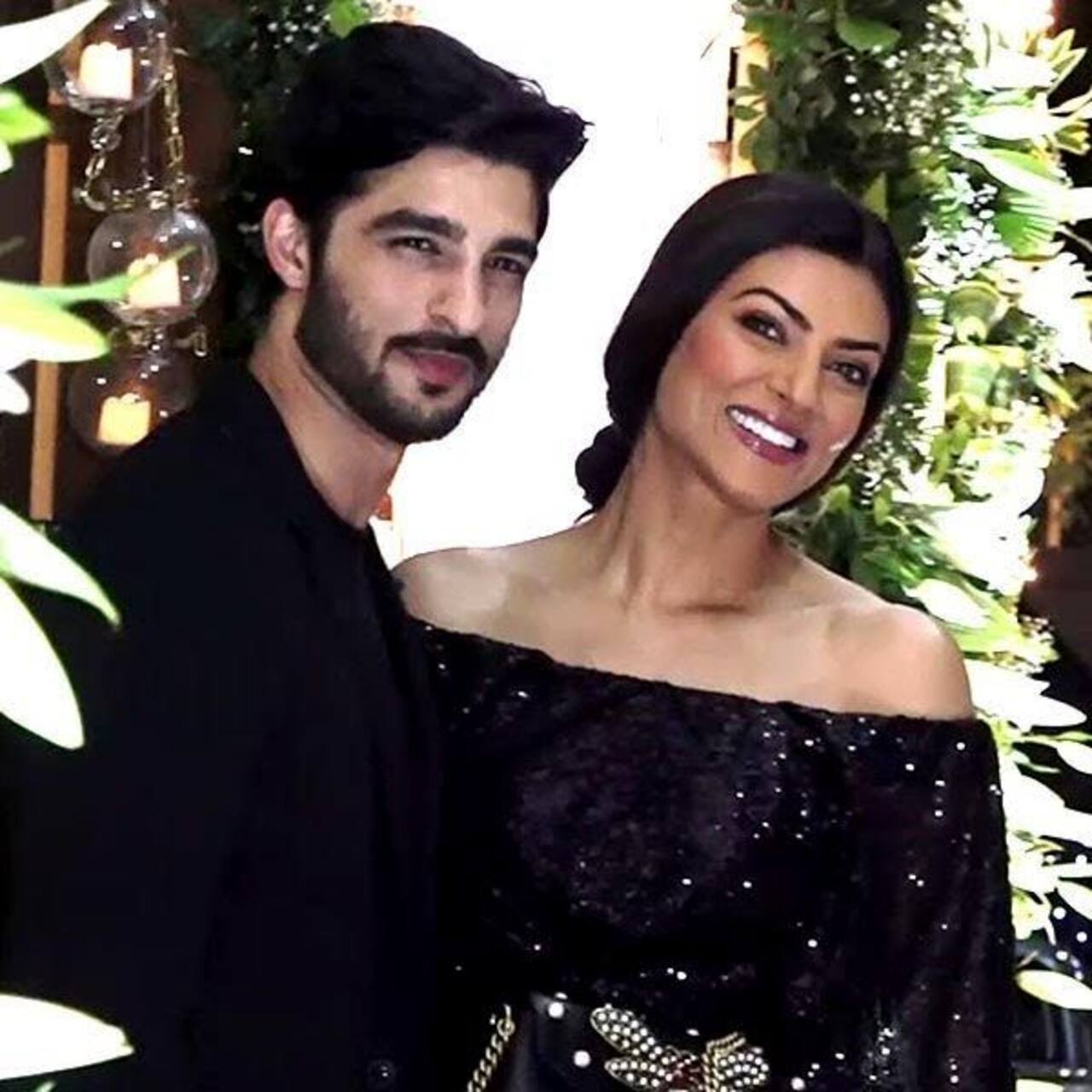 Sushmita Sen's Diwali celebration was a close knit affair with rumoured ...
