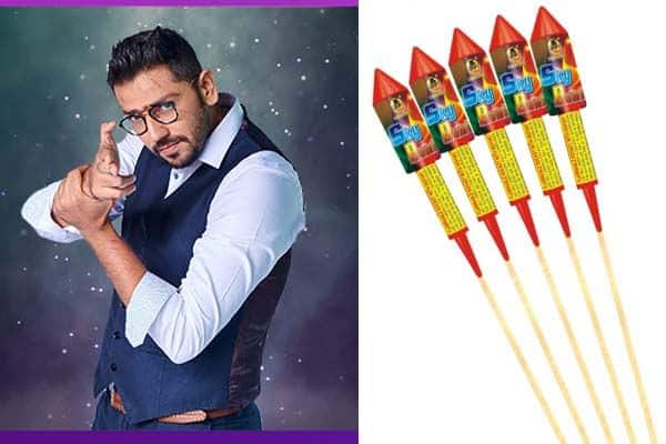 Diwali 2018: Sreesanth as an atom bomb, Jasleen as the phuljhadi - here ...