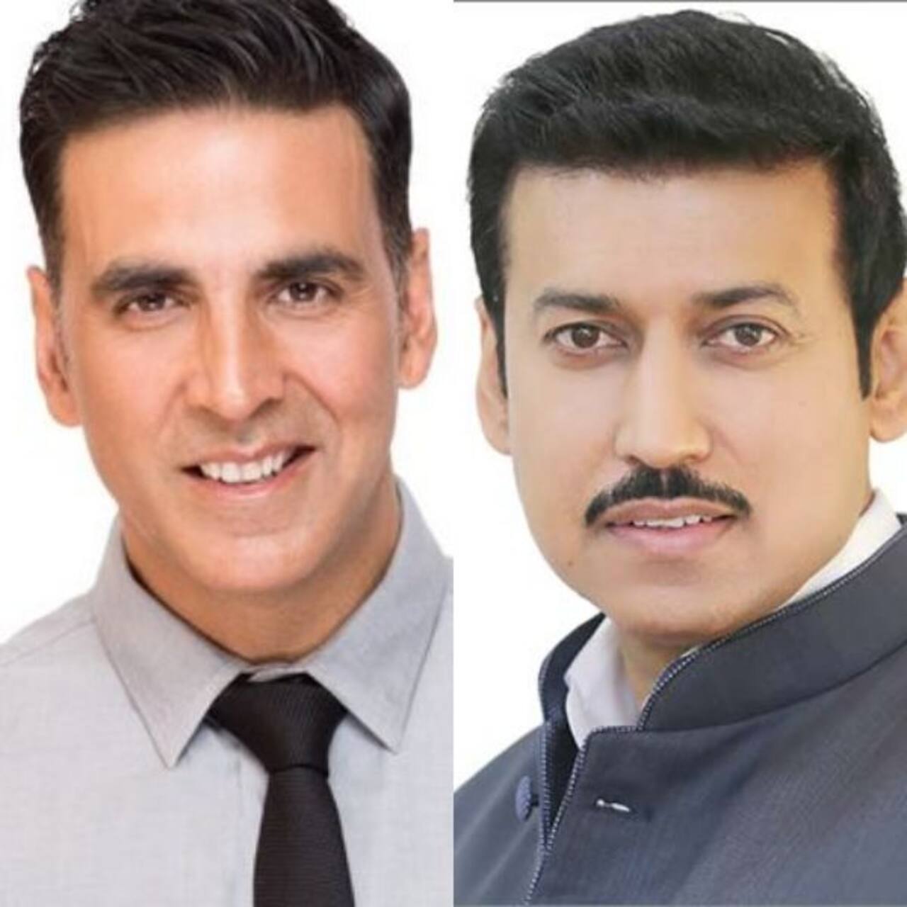 Akshay Kumar and Union Sports Minister Rajyavardhan Rathore to ...