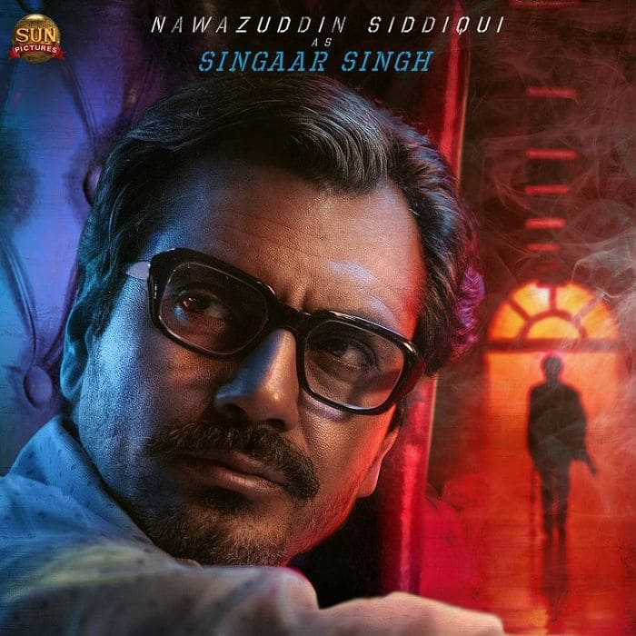 Petta character poster: Nawazuddin Siddiqui's geeky and intense look as ...