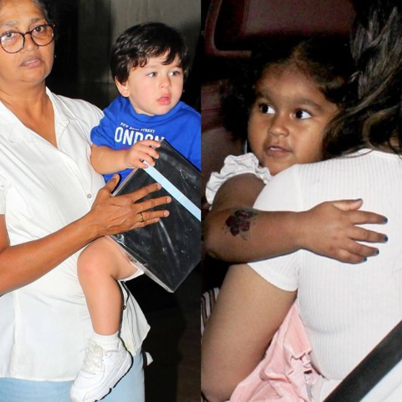 Star kids Taimur Ali Khan, Nisha Kaur Weber get together for yet ...