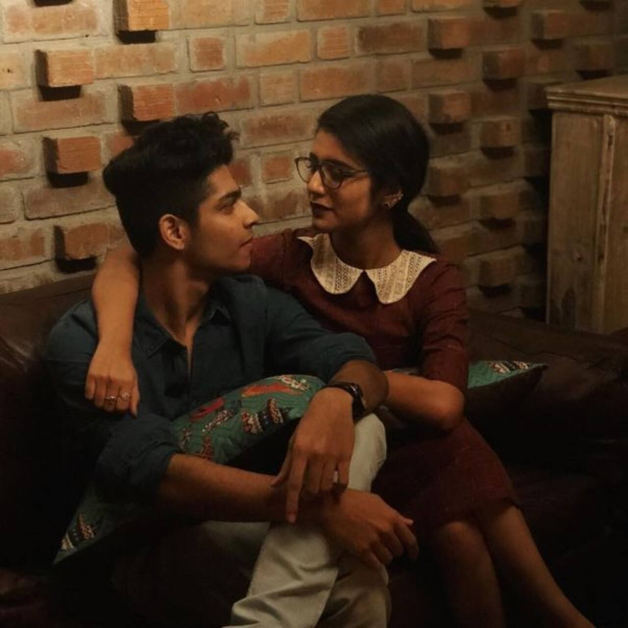 This cosy picture of Priya Varrier and Roshan Abdul Rahoof is breaking ...
