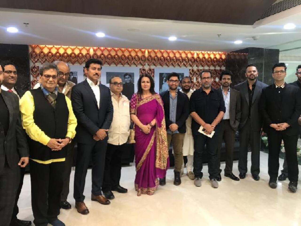 Aamir Khan, Karan Johar, Rohit Shetty and others at National Museum of ...