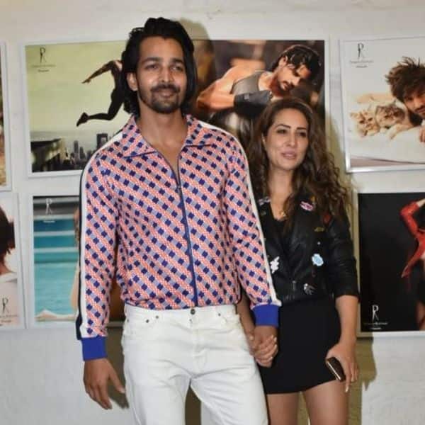 Lovebirds Kim Sharma and Harshvardhan Rane arrived hand-in-hand at ...