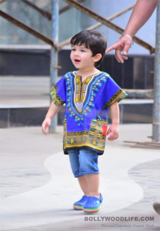 Taimur steps out in a rather unusual avatar and we know who picked his ...