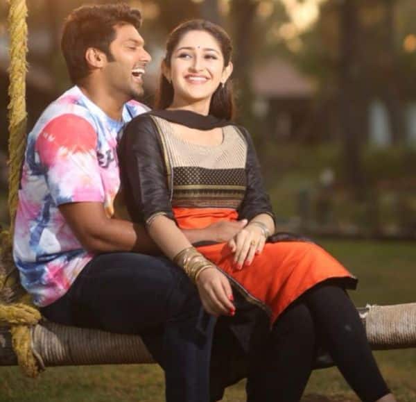 Teddy Teaser: Arya and Sayyeshaa unveil the promo of their upcoming ...