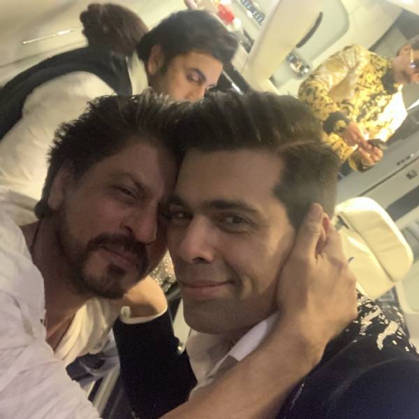 Shah Rukh Khan and Karan Johar’s latest picture spells LOVE after ...