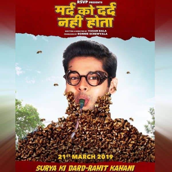 Mard Ko Dard Nahi Hota poster: Abhimanyu Dassani is stung by hundreds ...