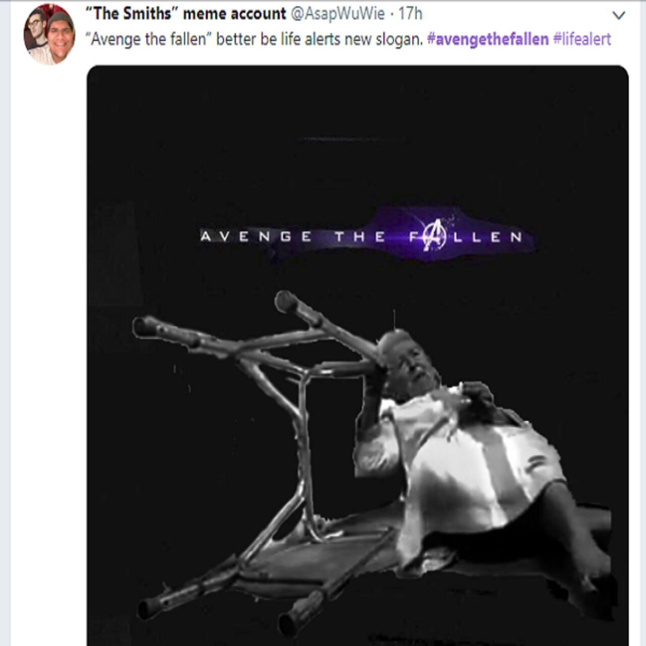 Monday Memes: Fans take Avenge The Fallen posters to a whole new level ...