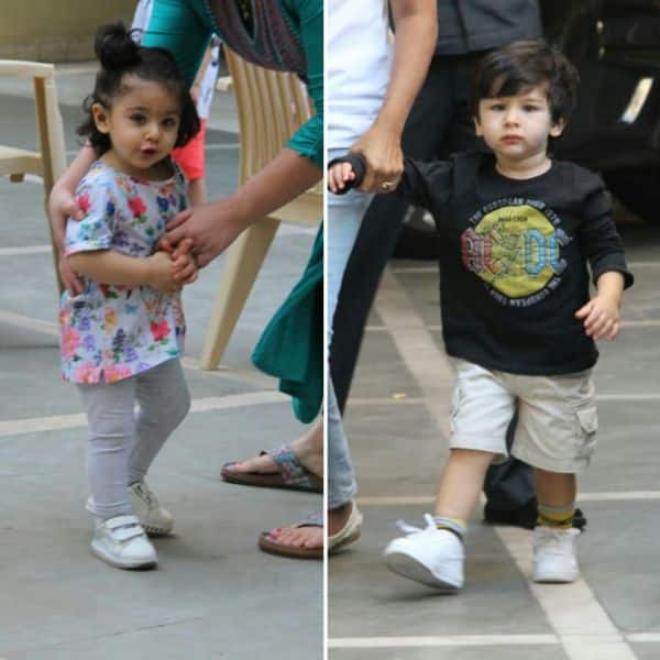 Taimur and Inaaya step out for a play date, but this time it is the ...