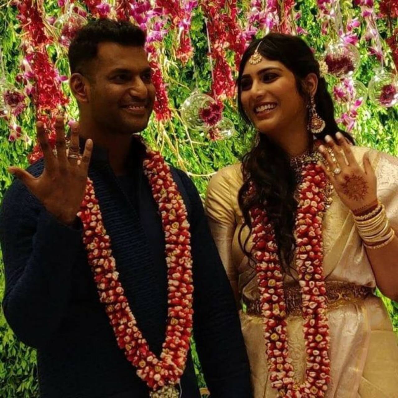 Vishal Krishna and Anisha Alla seal it with a kiss as they get ENGAGED ...