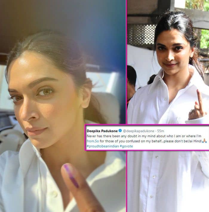 Deepika Padukone clears questions on her nationality via showing her ...