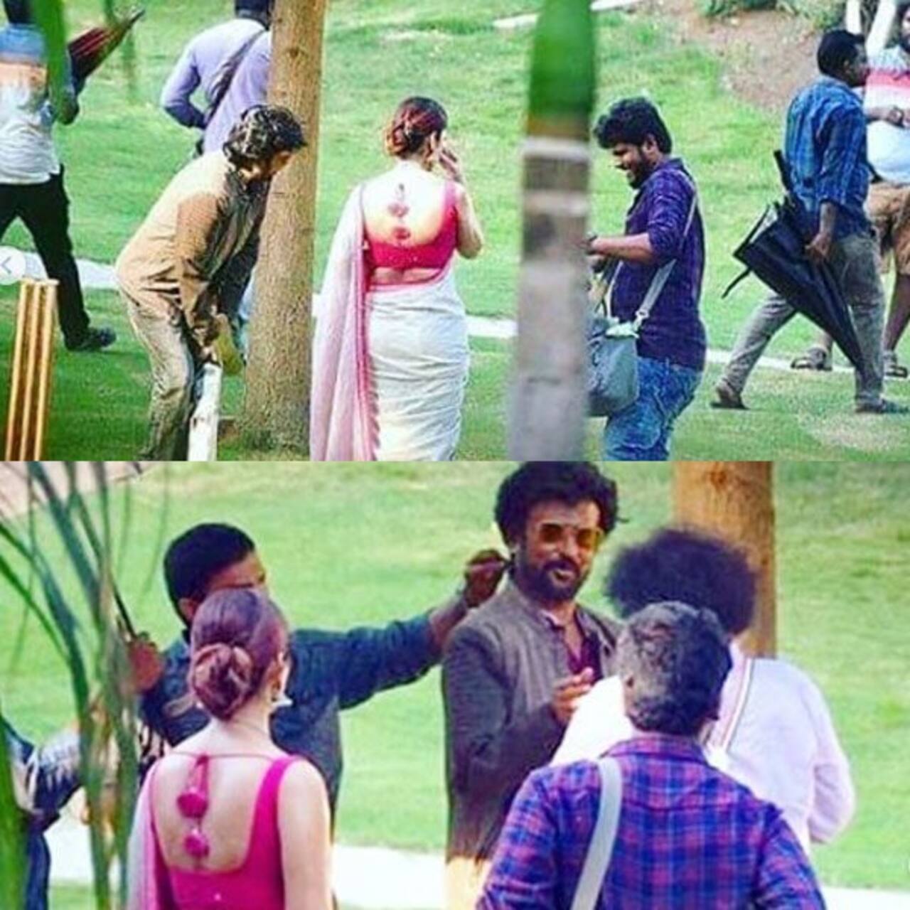 Darbar diaries: These BTS pictures of Rajinikanth and Nayanthara from ...