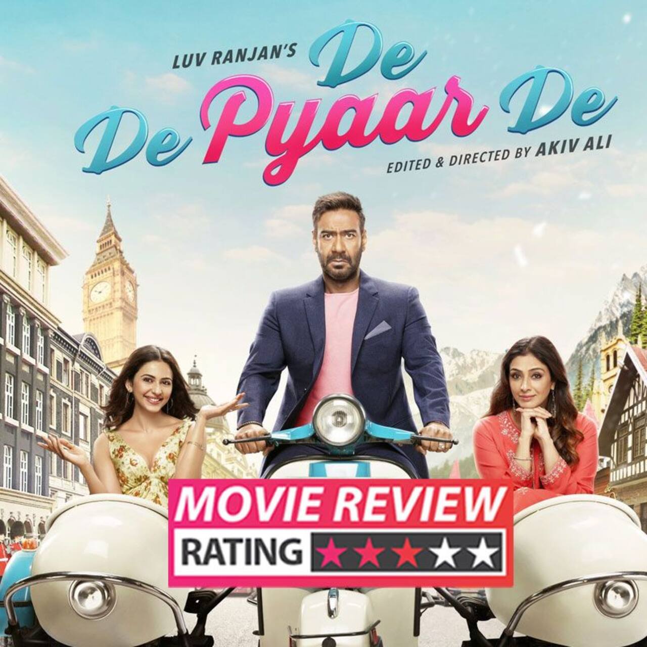 De De Pyaar De Movie Review: Tabu and Ajay Devgn lead the show with ...