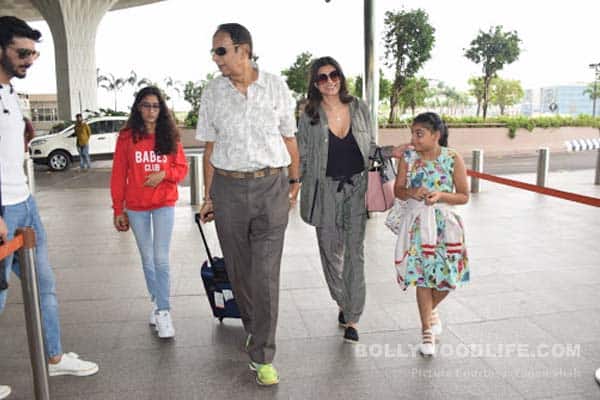 Sushmita Sen jets off to Goa with Rohman Shawl and family to attend ...